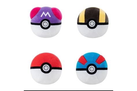 Pokemon 5 Inch Poke Ball Plush Asst Treasures Toys Of Wetherby