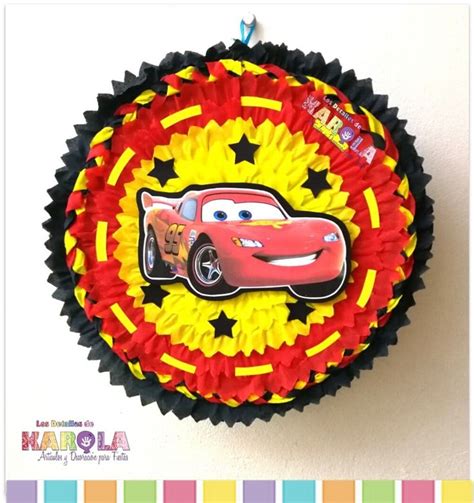 Piñatas Del Rayo Mcqueen Fiesta Rayo Mcqueen Piñata De Carros