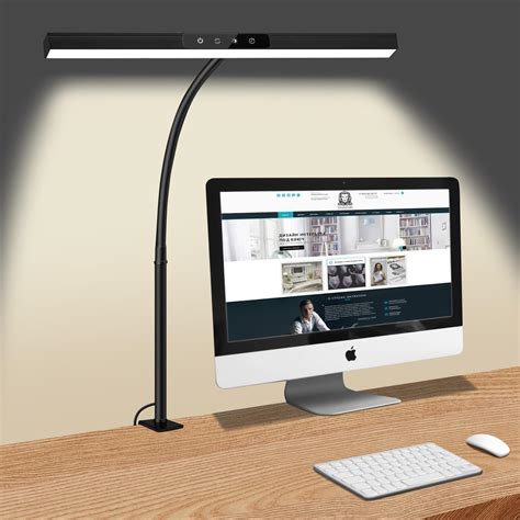 Sgyu Lámpara De Escritorio Led Lampara Led 3 Niveles De Ajuste De