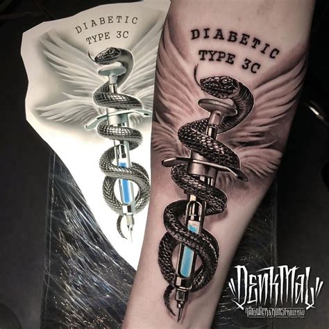 Diabetes Tattoo Symbols Medical Tattoo Ideas Glucose Tattoo Medical