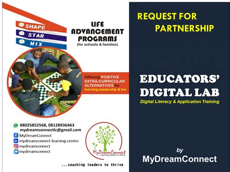 Educators Digital Lab Mydreamconnect