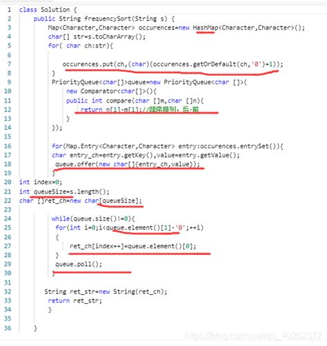 451 根据字符出现频率排序 力扣leetcode） 博主可答疑该问题 出现频率 力扣 csdn博客