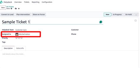 How The Automatic Helpdesk Ticket Assignment Handled In Odoo 18