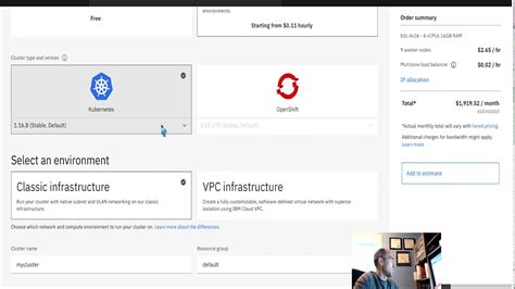 Ibm Cloud Kubernetes Service On Vpc Demo Youtube