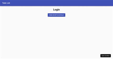 orbital react 19 savetofirestore codesandbox