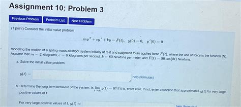 solved assignment 10 problem 3 1 ﻿point ﻿consider the