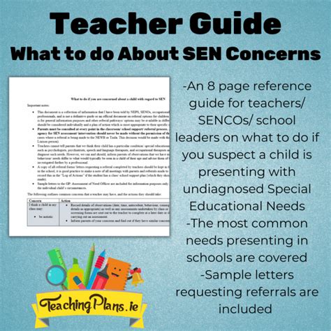 Personal Pupil Plan Ppp Template And Sample Teaching Plans Ireland
