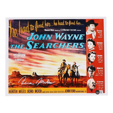 Vera Miles Signed The Searchers 11x14 Photo Beckett Pristine Auction