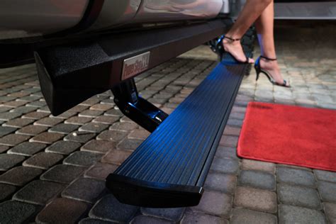 Amp Research Retractable Steps Pro Trim