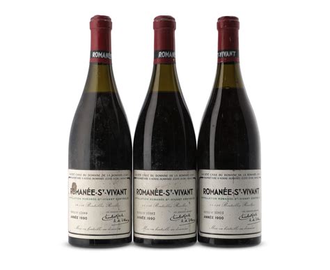 Domaine De La Romanée Conti Romanée Saint Vivant 1990 Côte De Nuits
