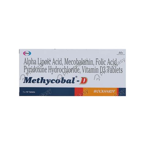 Buy Methycobal D Strip Of 10 Tablets Online At Flat 18 Off Pharmeasy