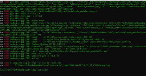 Getting Error For Installing Node Module React Code With Mosh Forum