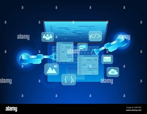 Technologie Logicielle Les Développeurs De Logiciels Qui écrivent Des