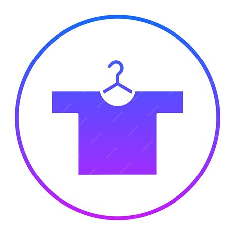 Premium Vector Hanging Clothes Icon