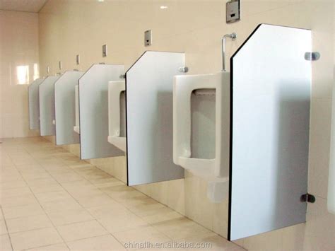 Durable Compact Laminate Urinal Partition Board For Commercial Restrooms