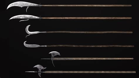 Medieval Weapon Polearm Ii In Weapons Ue Marketplace