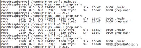 go操作linux 系统信号 syscall sigint csdn博客