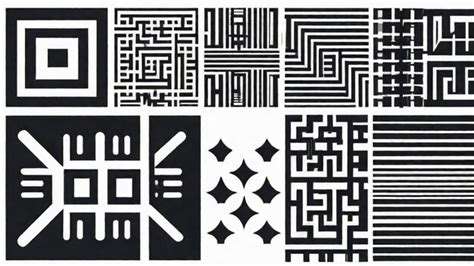 Premium Photo Intricate Exclusionary Patterns