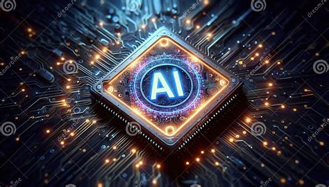 Ai Concept With Computer Processor Artificial Intelligence For The