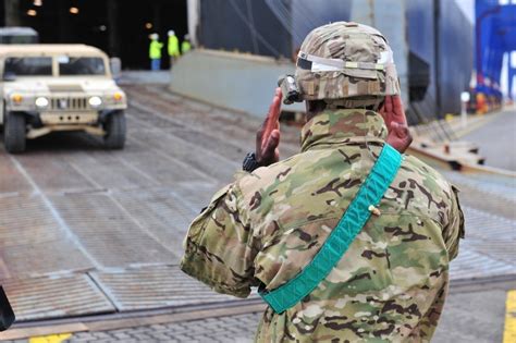 497th Cssb Equipment Arrives By Seaport For Atlantic Resolve Deployment Article The United