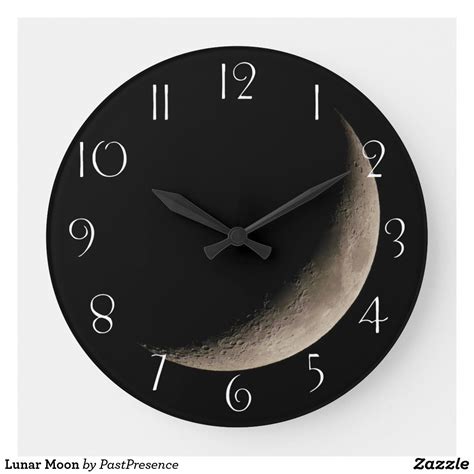 Lunar Moon Large Clock Clock Wall Clock Homemade Clocks
