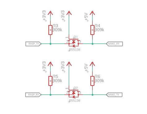 Level Shifter For Serial Communication Between Raspberry Pi And Arduino Nano General