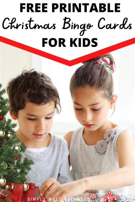 Free Printable Christmas Bingo Cards Simply Well Balanced