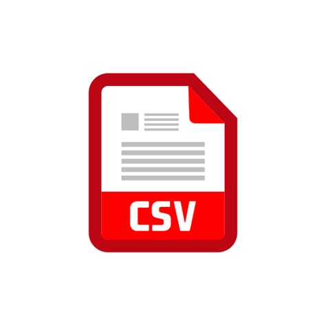 Csv File Generic Flat Icon