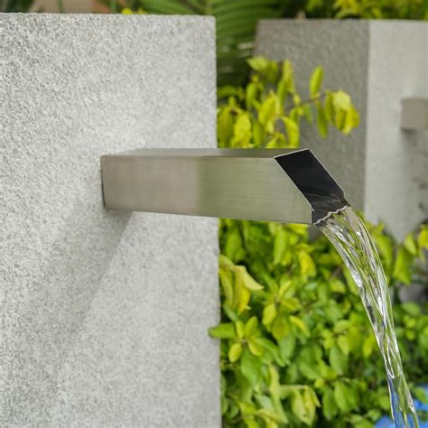Aquadock 2 Inch 316 Stainless Steel Square Outdoor Water