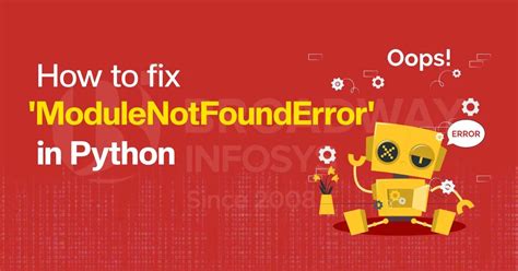 Master Modulenotfounderror In Python 4 Brilliant Fixes For Developers