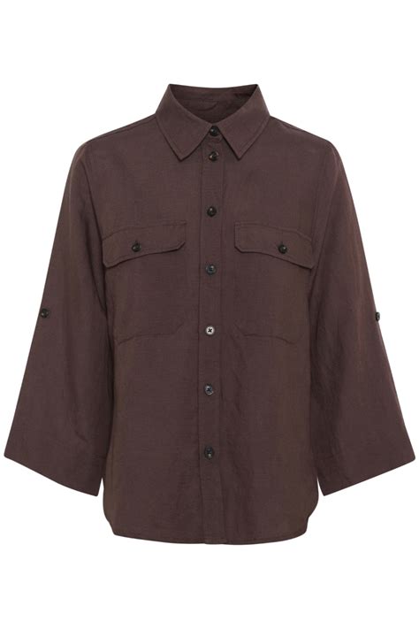 Part Two Rayani Shirt I Bracken Suser I Sivet Klær Sko Og