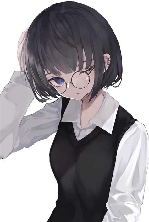 Ảnh Anime Nữ Tóc Đen Lạnh Lùng 72 Hình Ngầu Nhất