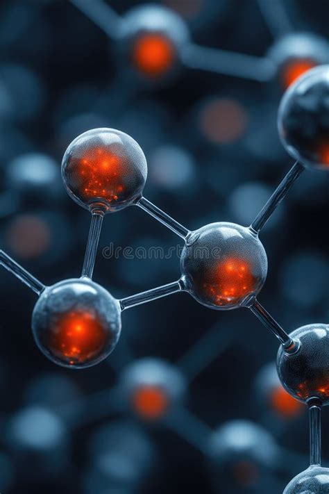 A Close Up Shot Of Multiple Spherical Objects Stock Illustration