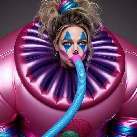 Inflated Clown Supergirl By Fckara On Deviantart