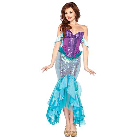 Sexy Womens Disney Ariel Costume Cosplay Halloween Cosplaymade Com