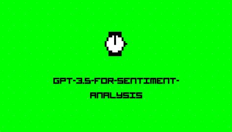 Gpt 35 For Sentiment Analysis Stories Hackernoon