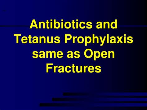 Prophylactic Antibiotic For Tick Bite