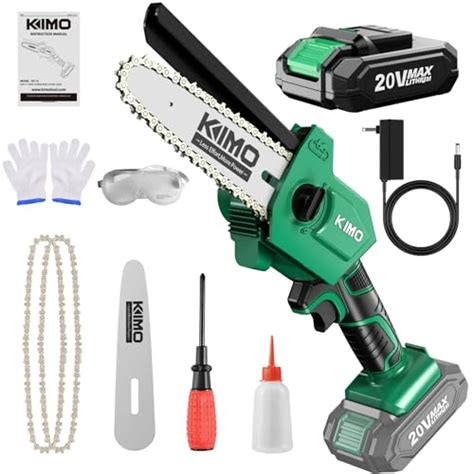 Amazon Mini Chainsaw 6 Inch Cordless Mini Chainsaw Battery Powered W 2 0ah Rechargeable