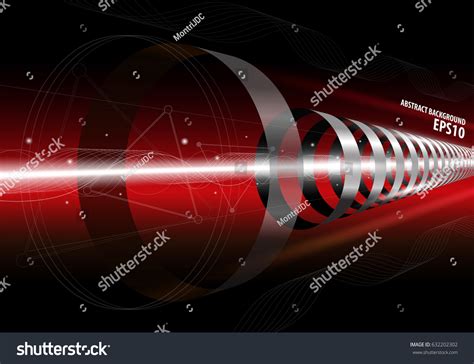 Laser Science Abstract Background Stock Vector Royalty Free 632202302