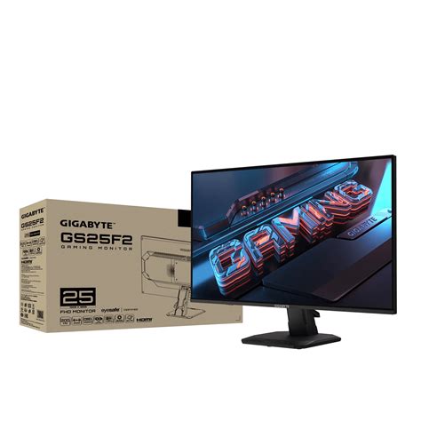 Gigabyte Gs25f2 245 Fhd Ss Ips 200hz 1ms Gtg Gaming Monitor Gp