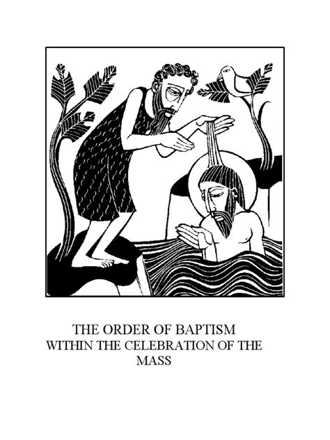 Commentators Pdf Baptism Mass Liturgy