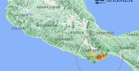 Sismo De 55 Sacude Oaxaca Provoca Movimiento Leve En Cdmx Alcaldía