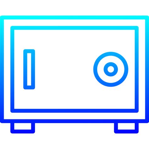 Safety Box Generic Gradient Icon