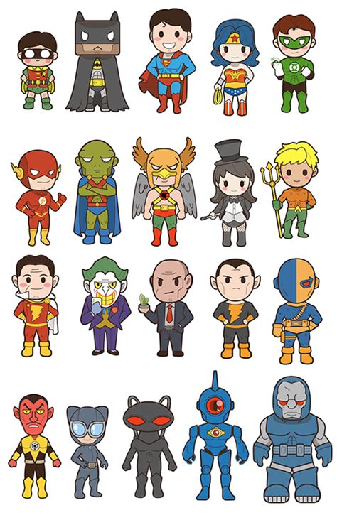 Chibi Dc Heroes Wallpaper Hd