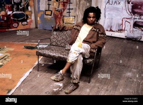 Basquiat Basquiat Jeffrey Wright Basquiat High Resolution Stock