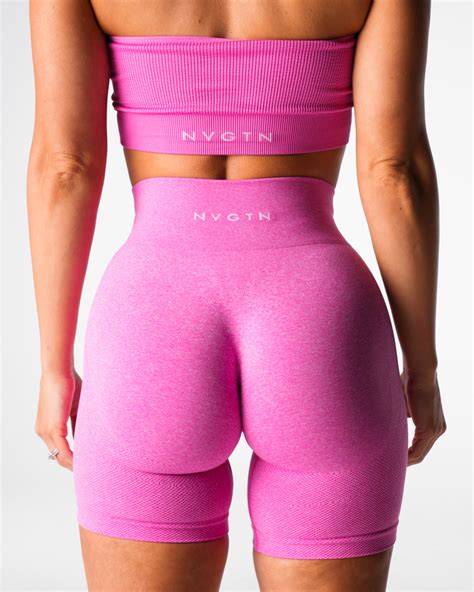 Nvgtn Lift Seamless Shorts Bubble Gum Pink
