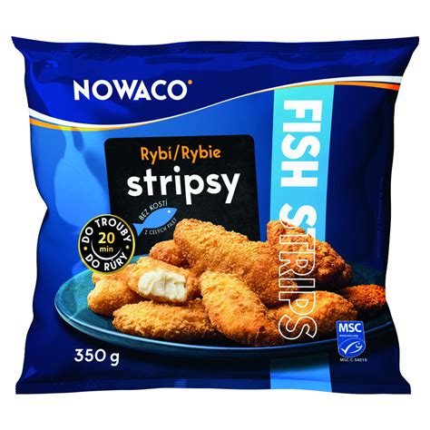 Rybí Stripsy Mražené Nowaco V Akci Levně Kupicz