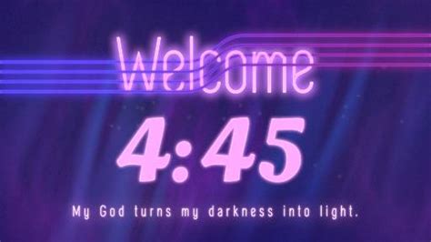 Church Countdown Video Neon Light Scripture Countdown