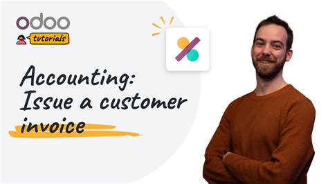 Issue A Customer Invoice Odoo