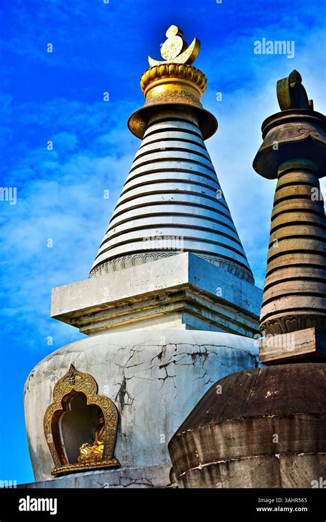The Nuona Pagoda At The Small Heavenly Pool Temple A Tibetan Temple In